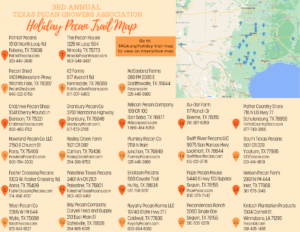 Holiday Trail Map Guides Customers to Pecans - Pecan South ...